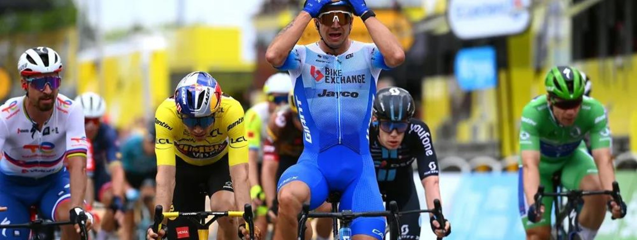 Nederlandse wielrenner Dylan Groenewegen